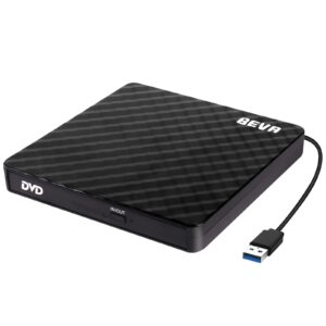 beva external cd drive, usb 3.0 portable cd dvd reader dvd drive external cd dvd player burner rw writer, copier for laptop, desktop, mac, support windows 7/8/ 10/ xp/mac os