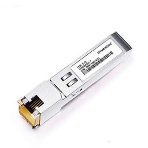 1 pack 100% compatible for glc-t glc-te copper sfp transceiver 10/100/1000base-t reach 100m