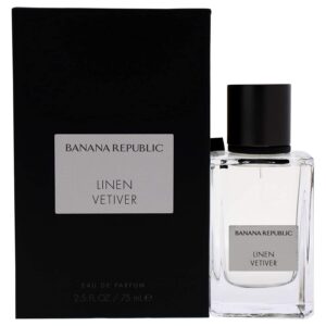 banana republic linen vetiver unisex edp spray 2.5 oz