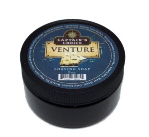 captain's choice venture shaving soap - 5 oz.