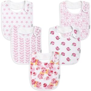 kiddystar baby bibs for boys & girls - organic cotton bibs, bandana bibs, drool bibs, teething bibs, toddler bibs - gift