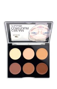 kokie cosmetics cream contour kit, light/medium, 0.42 ounce