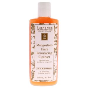 Éminence eminence organic skincare mangosteen daily resurfacing cleanser, 4.2 ounce