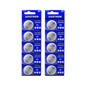 uogtnon cr1216 3v watch lithium battery(10-pack)