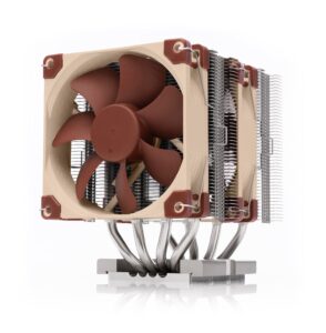 noctua nh-d9 dx-3647 4u, premium cpu cooler for intel xeon lga3647 (brown)