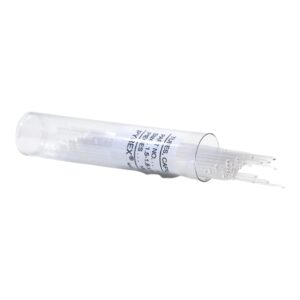 corning pyrex 9530-4 90 mm capillary melting point tubes, one end open (pack of 100), ml, degree c, glass, (pack of 100)