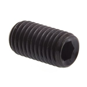 prime-line 9183584 socket set screws, 1/4 in-28 x 1/2 in, black oxide coated steel (25 pack)