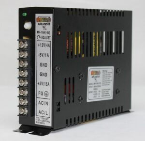 retroarcade.us 16a arcade switching power supply - 133 watt, 110-220v for video game cabinets upright and cocktail