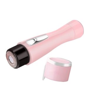 mini electric shaver for women, ladies portable hair removal razor/wet & dry use painless bikini trimmer for face, arms, armpit, bikini area and body