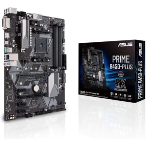 asus prime b450-plus motherboard socket am4 (atx, amd am4, ddr4 memory, native m.2, usb 3.1 gen 2)