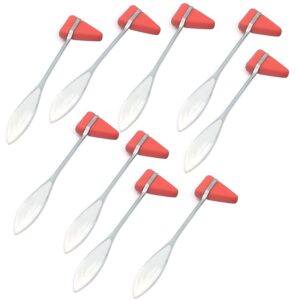 laja imports 10 pcs in 1 lot taylor tomahawk reflex hammer for neurological examination red color for educational use