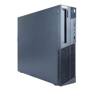 lenovo think center m77 sff desktop computer, amd athlon ii x 2 220 2.8ghz, 8gb ddr3 ram, 2tb hdd, dvd, wifi, bluetooth 4.0, vga, display port, windows 10 home 64 bit (renewed)