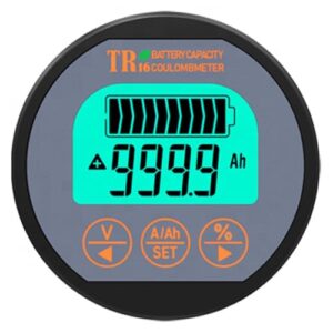 aili voltmeter ammeter voltage current meter voltmeter ammeter 100v 350a caravan rv motorhome 999 ah