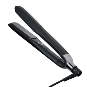 ghd platinum+ styler ― 1" flat iron hair straightener, professional ceramic hair styling tool for stronger hair, more shine, & more color protection ― black