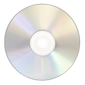 silver thermal cd-r blank media 52x 700mb - 100 pack