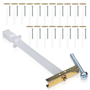 toggler snaptoggle drywall anchor with included bolts for 1/4-20 fastener size; holds up to 265 pounds each in 1/2-in drywall by toggler (20 pack)