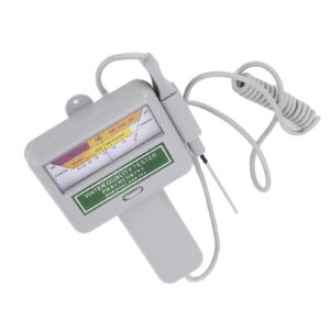 tester, portable 2 in 1 & cl2 level meter water quality analysis measurement monitor checker for swimming pool, spa water, water spring