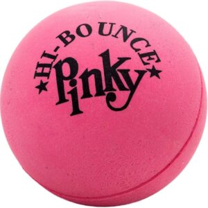 ja-ru super bounce pinky ball (1 bouncy ball) outdoor games & indoor playground kids toys. massage therapy stress balls. sports party favors & carnival prizes in bulk. 976-1p