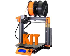 original prusa i3 mk3s+ 3d printer kit, removable print sheets, beginner-friendly 3d printer dyi kit, fun to assemble, automatic calibration, filament sample included, print size 9.84×8.3×8.3 in.