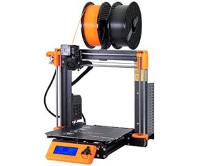 original prusa i3 mk3s+ 3d printer, ready-to-use fdm 3d printer, assembled and tested, removable print sheets, filament sample included, print size 9.84×8.3×8.3 in.