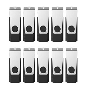 mongery 16gb usb flash drives 20 pack bulk memory stick swivel thumb drive jump drive with led light for storage and backup