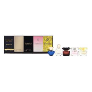 versace versace miniatures collection women 5 pc mini gift set