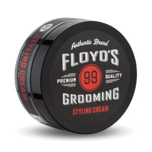 floyd's 99 styling cream - high hold - natural shine - hair cream for men - men's styling cream