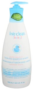 live clean shampoo wash tearless 25 oz