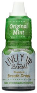 lively up your breath, breath freshener original mint organic, 0.27 fl oz