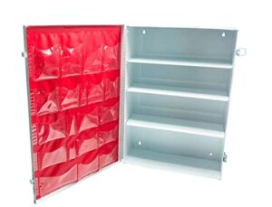 rapid care first aid 62004 4 shelf first aid cabinet without product