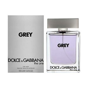 dolce & gabbana the one grey for me eau de toilette spray, clear , 3.3 ounce