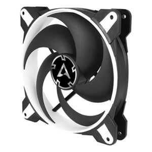 arctic bionix p140 - pc fan, 140mm gaming case fan with pwm sharing technology (pst), pressure-optimised, computer, fan speed: 200-1950 rpm - white