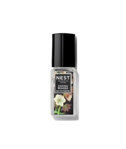 nest cocoa woods eau de parfum, mini rollerball, 0.1 oz