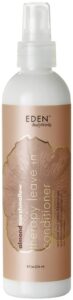 eden bodyworks almond marshmallow therapy leave-in conditioner | 8 oz | detangle, moisturize & soften hair