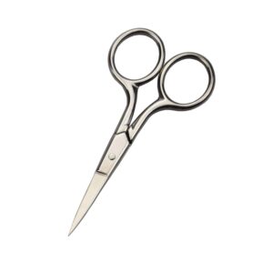 motanar professional grooming scissors for personal care facial hair removal and ear nose eyebrow trimming stainless steel fine straight tip scissors men