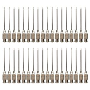 24pack 16g 16-40mm dispensing needle with luer lock/veterinary stainless steel injection needle,pet poultry needle，bovine pig injection needle