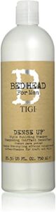 bed head for men by tigi dense up mens thickening style building shampoo 750 ml