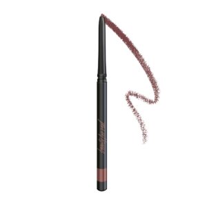 beauty for real d-fine lip liner pencil, neutral deep - universal, long-wear shade - define, enhance & perfect lip shape - creamy texture for easy application - no sharpener required - 0.012 oz