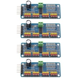 onyehn pca9685 iic module,16 channel 12-bit pwm servo motor driver for arduino robot or raspberry pi(4 pack)