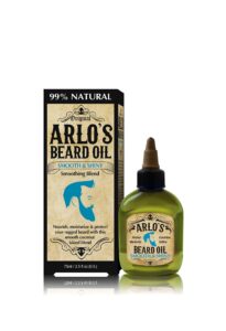 arlo's beard oil - smooth and shiny 2.5 ounce