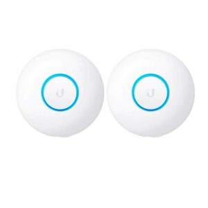 unifi nanohd access point 2 units pre-configured uap-nanohd 11ac wave2 1730mbps