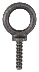 eye bolt, steel, inch, 1/2"-13 thread size (2 pieces)