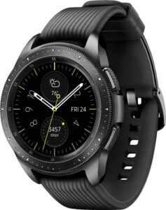 samsung galaxy watch (42mm, gps, bluetooth, unlocked lte) – midnight black (us version)