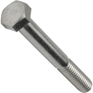 3/8-16 x 4-1/2 hex bolts cap screws stainless steel partial thread qty 10