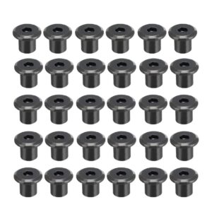 uxcell m8x10mm hex socket head insert nut screw post sleeve nut for furniture 30pcs