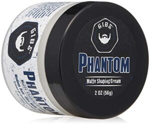 gibs grooming phantom men hair shaping cream, 2 oz