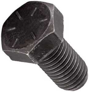 newport fasteners 1 inch x 1-1/2 inch hex cap screw grade 8 plain steel (quantity: 10 pcs) 1-8 x 1 1/2 hex bolt/coarse thread/fully threaded