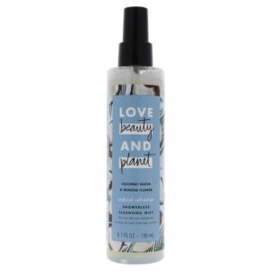 love beauty and planet coconut water and mimosa flower showerless cleansing mist by love beauty and planet for unisex - 6.7 oz body mist, 6.7 ounce