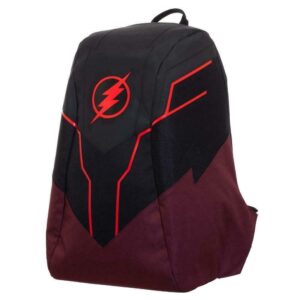 bioworld dc comics the flash light up superhero laptop backpack bag