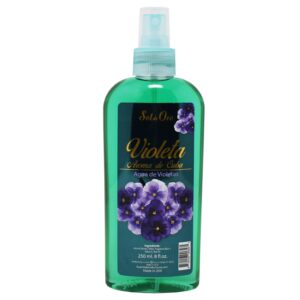 sol de oro violeta aroma de cuba agua de violetas - violet water spray fragrance of cuba 8oz